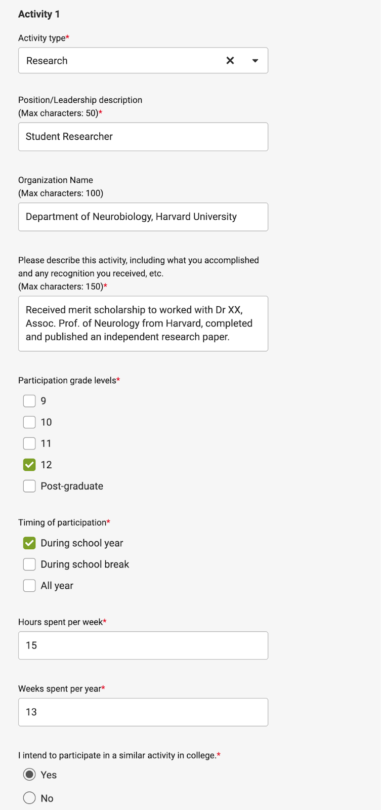 How to Showcase Your CCIR Research on US College Applications ...